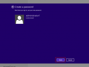 How to Set Administrator Password on Windows 8