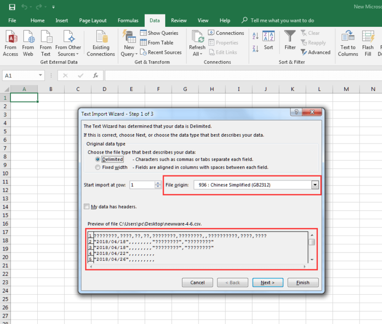 How To Fix Gibberish Output In Csv File When Opened By Excel
