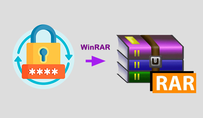 Two Options To Create Password Protected Rar File In Winrar