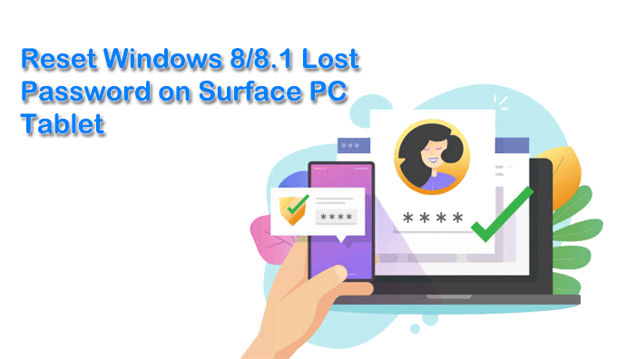 Reset Windows 8/8.1 Lost Password on UEFI-Based Surface PC Tablet Reset Windows 8/8.1 Lost Password on UEFI-Based Surface PC Tablet