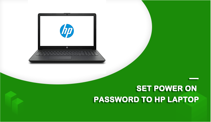 How to Set Power On Password to HP Laptop