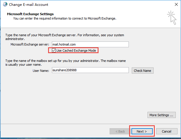 Enable or Disable Cached Exchange Mode in Outlook Enable or Disable Cached Exchange Mode in Outlook